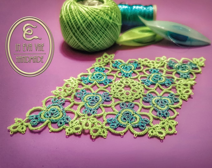 Trefoil Vertigo Graphic Pattern, for Tatting, Earrings and Doilies and ...