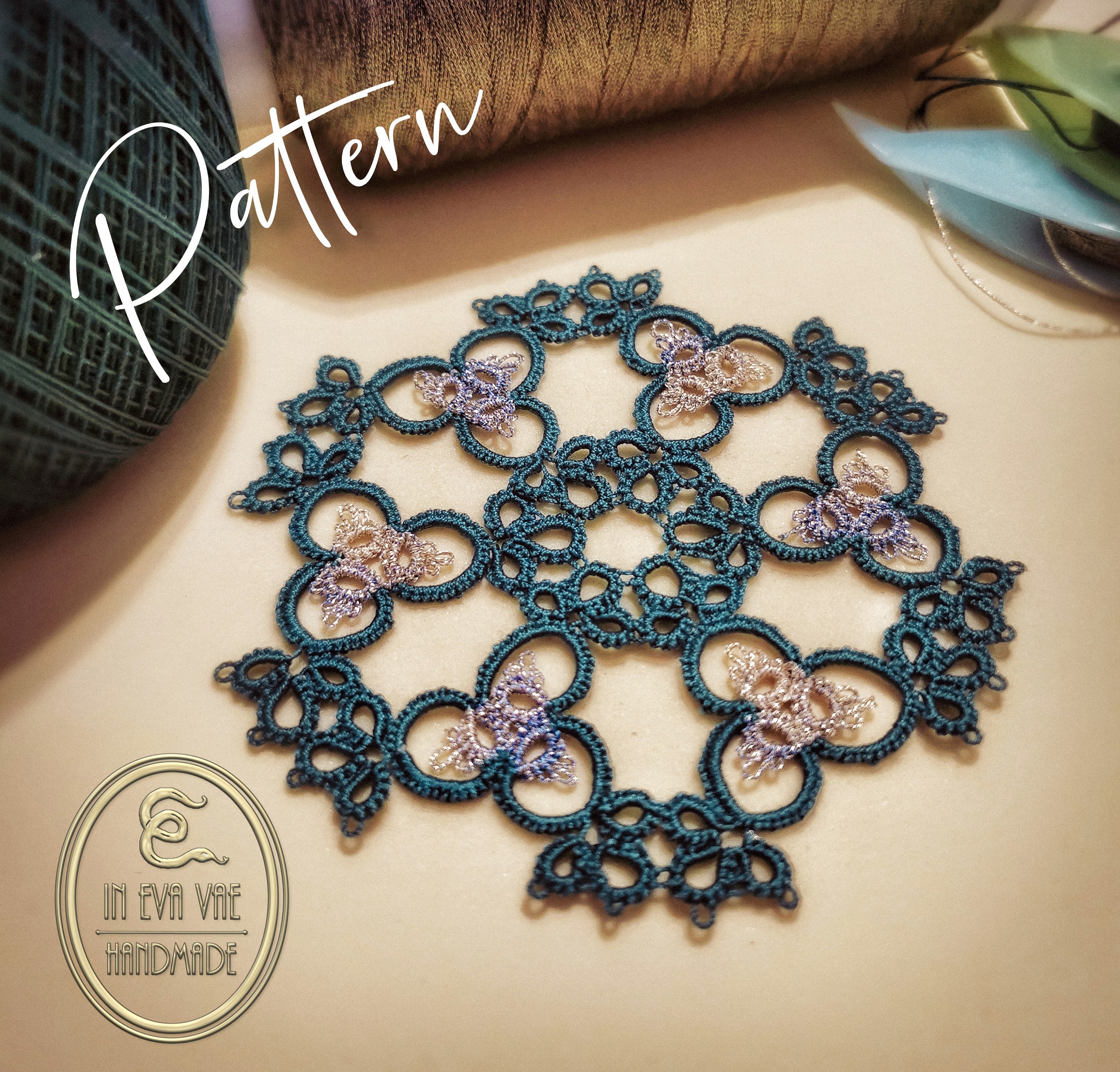 Fairy Clover Graphic Pattern, for Tatting Work - Etsy