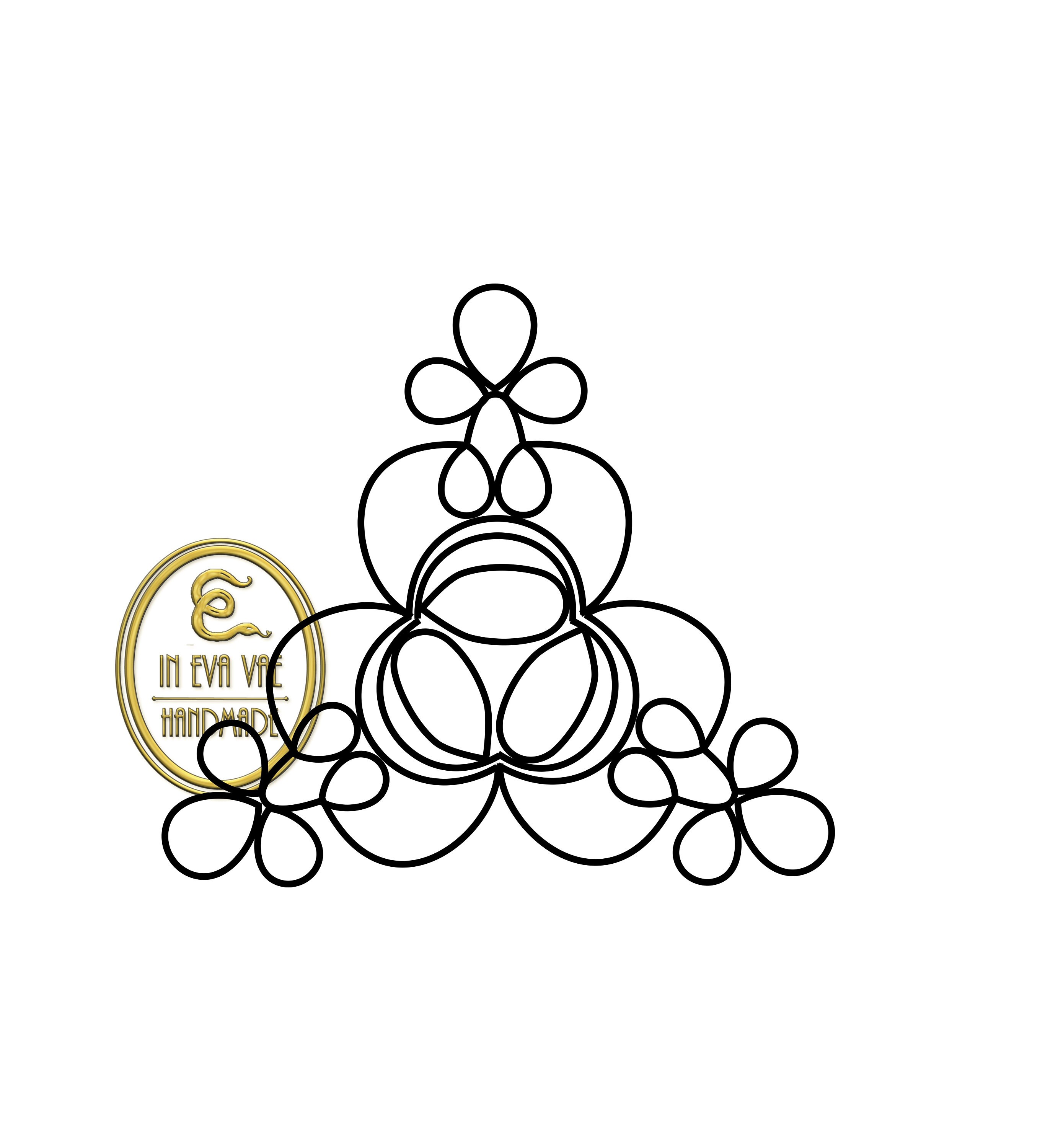 Trefoil Vertigo Graphic Pattern, for Tatting, Earrings and Doilies and ...