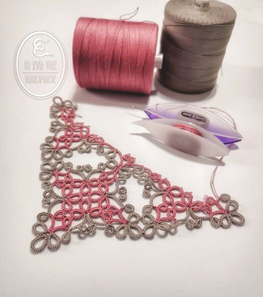 Magic Primrose Graphic Pattern, for Tatting Work, Tatting Pattern Magic ...