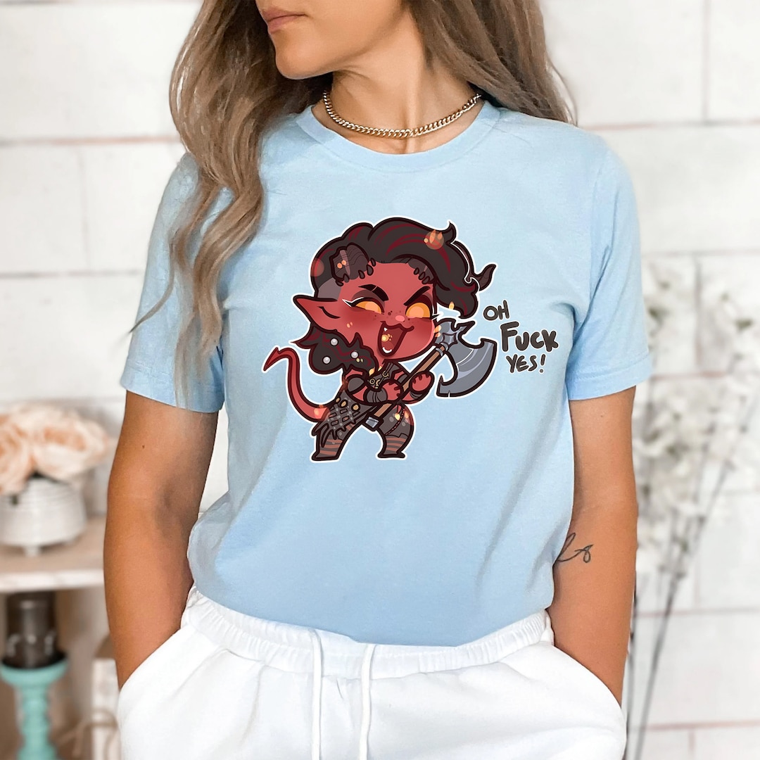 Karlach Oh FK Yes Shirt,astarion Gale Lae'zel Shadowheart Wyll Karlach ...