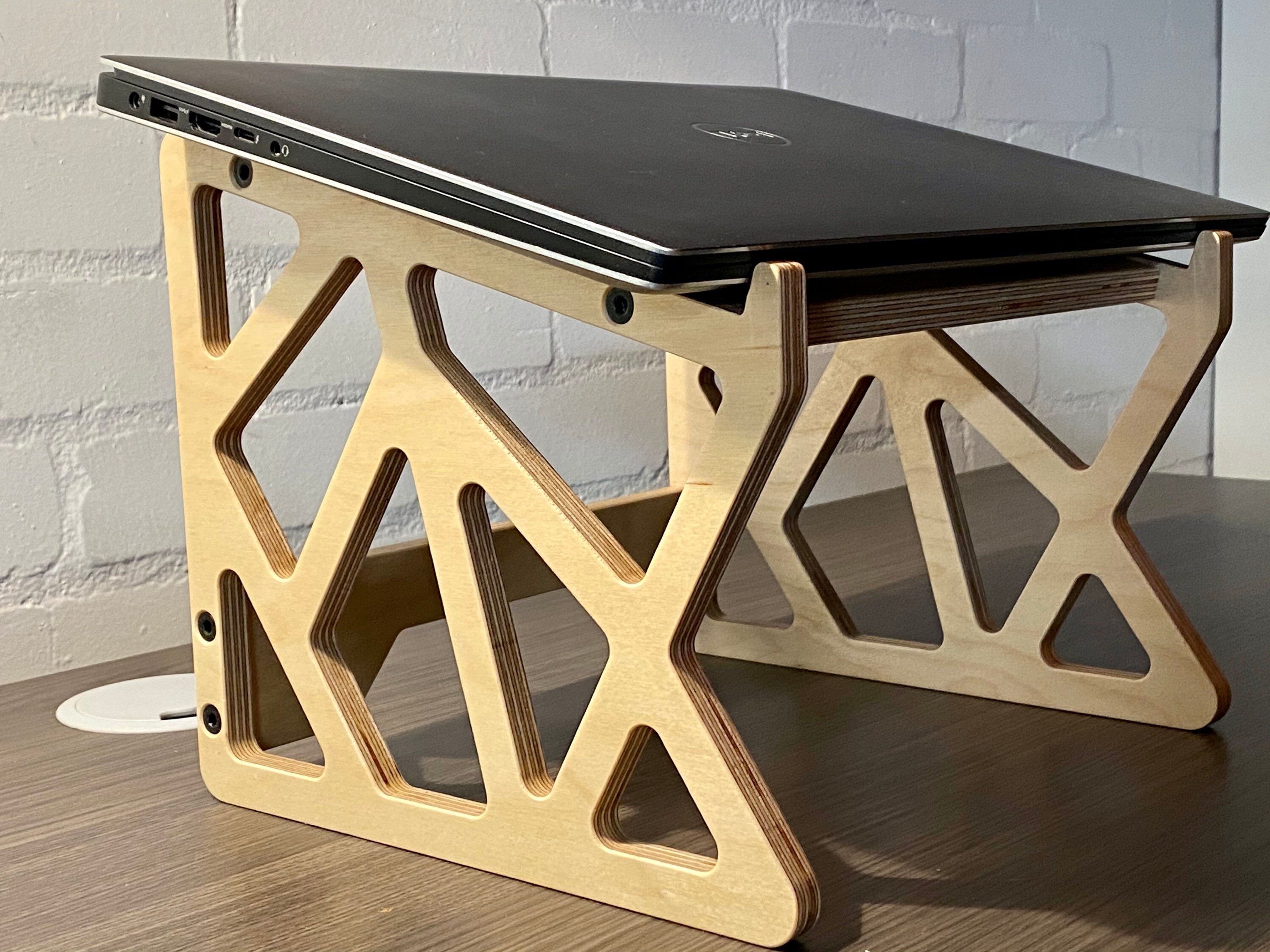 Ply Laptop Stand Modern Laptop Stand Birch Plywood - Etsy UK