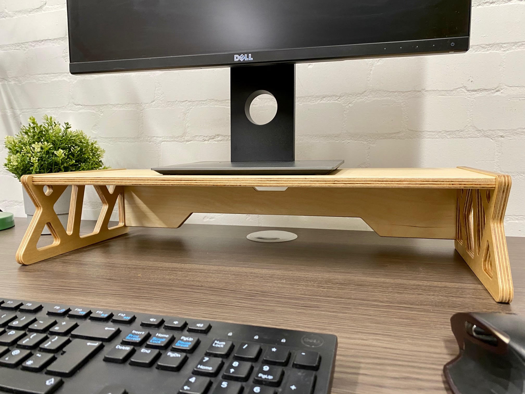 Ply Monitor Riser Modern Screen Stand Birch Plywood - Etsy UK