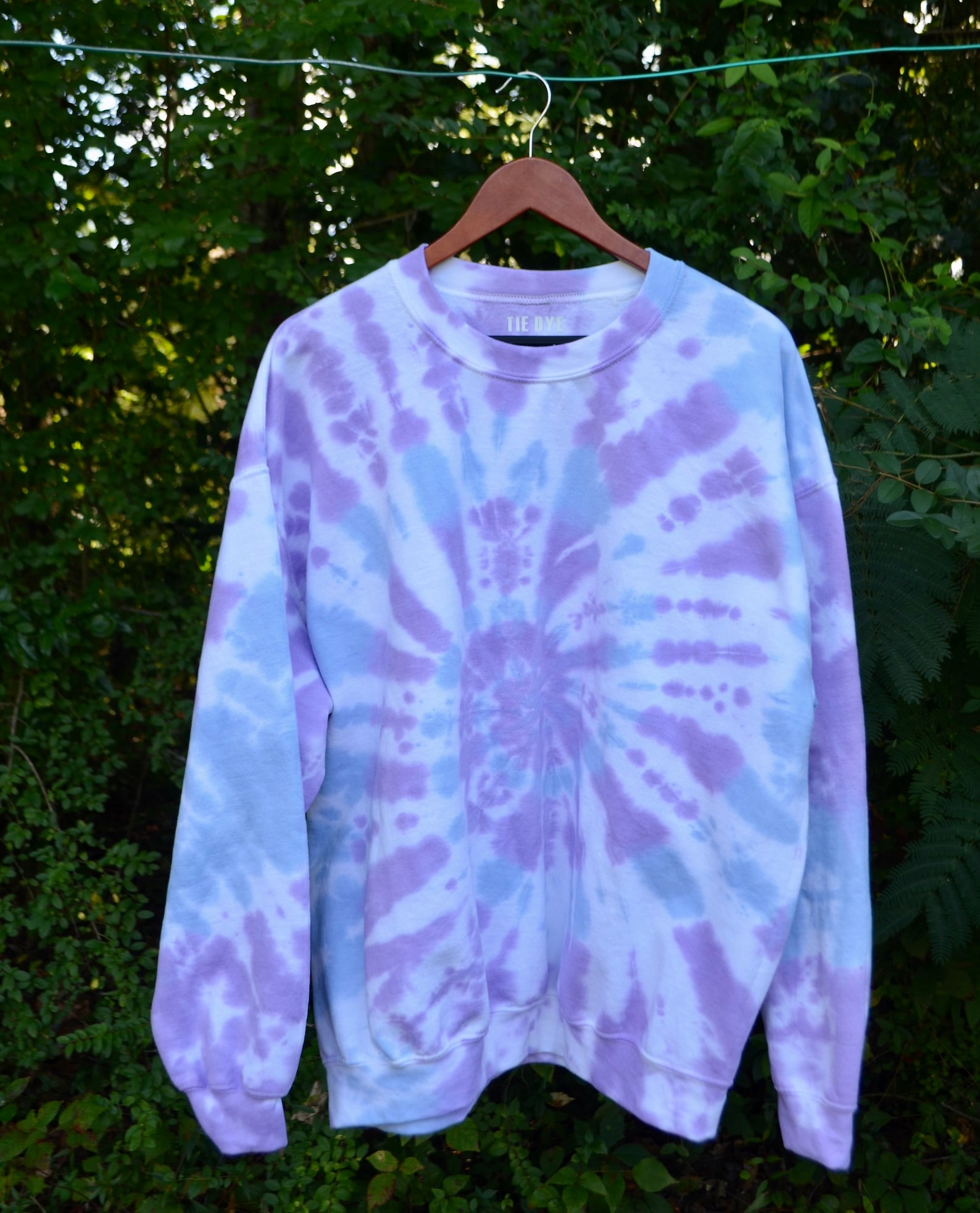 CUSTOM Tie-dye Crewneck Sweatshirt Unisex Tie Dye - Etsy