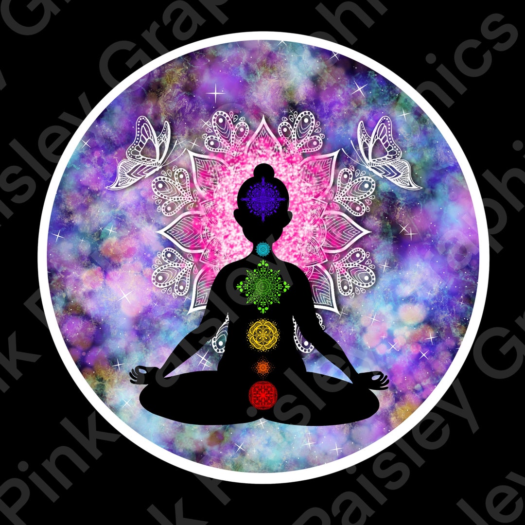 Zen Chakras PNG - Clip Art - Sticker Design - High Res - Transparent ...
