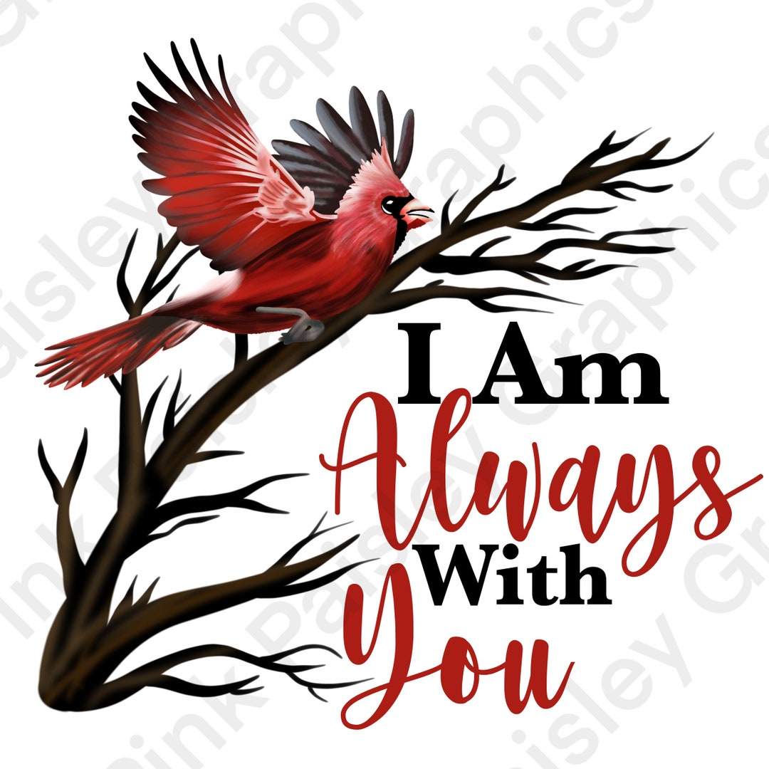 Cardinals - Lost Loved One - I Am Always Near - PNG - Clip Art ...