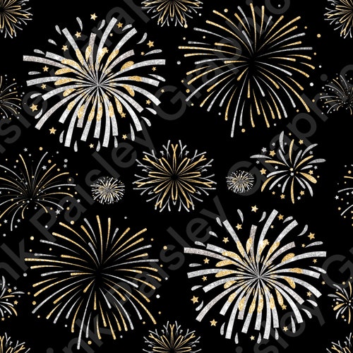 New Year Digital Paper Pack Peony Flowers Seamless Patterns - Etsy