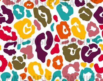 SEAMLESS Pattern Leopard Print Cheetah Digital Fabric Design - Etsy