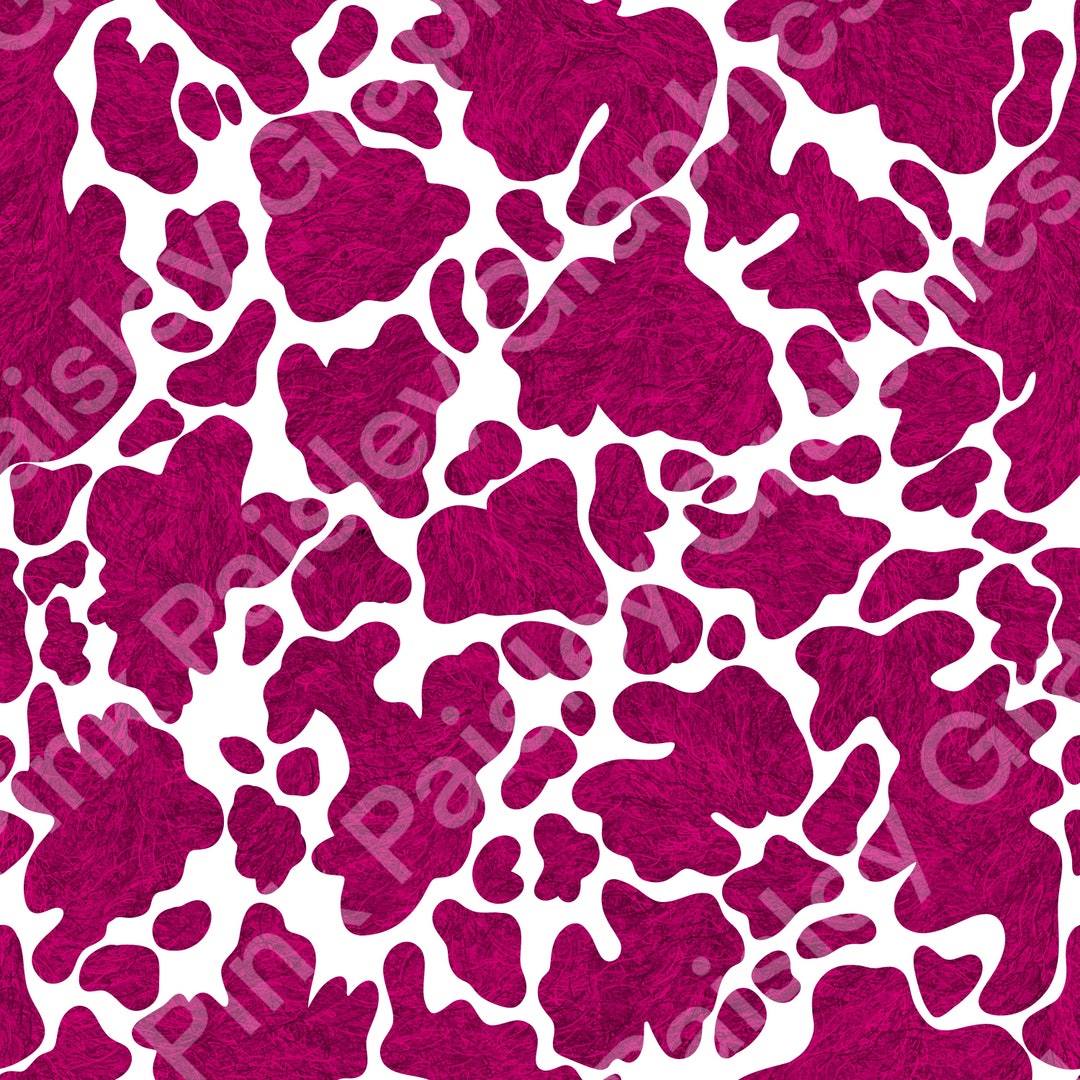 Cow Print Seamless Design - Etsy