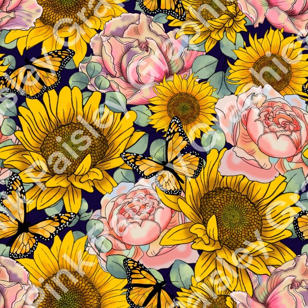 Monarch Butterfly Pattern - Etsy