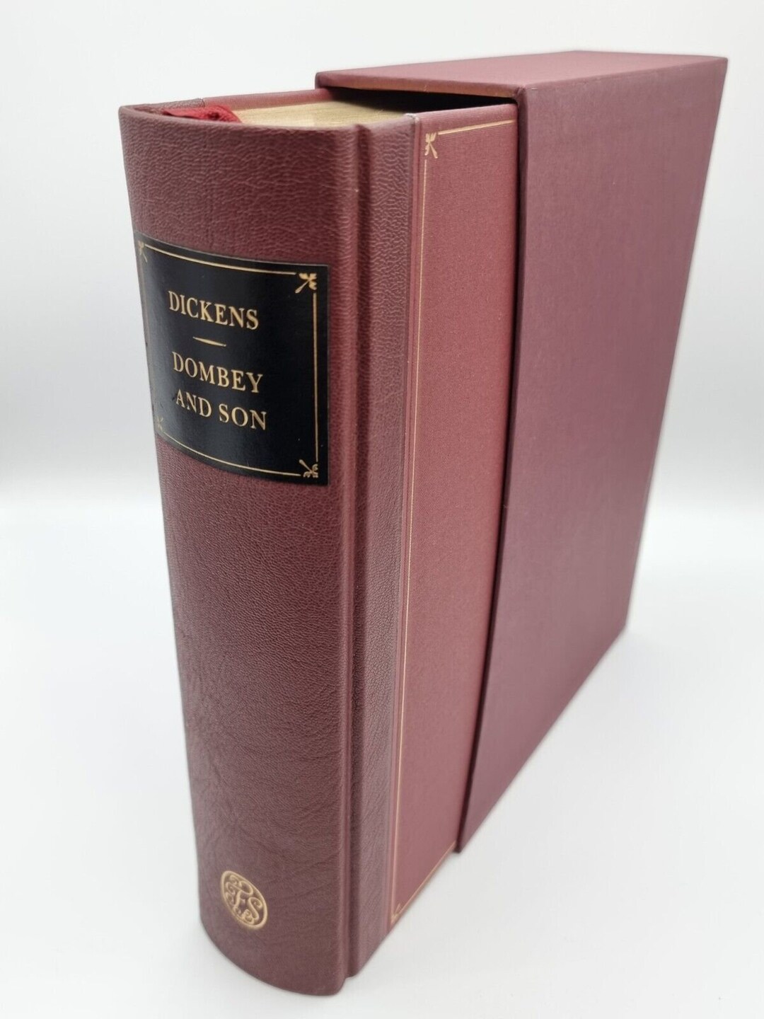Dombey and Son Charles Dickens Leather Folio Society 1st Edition VGC - Etsy