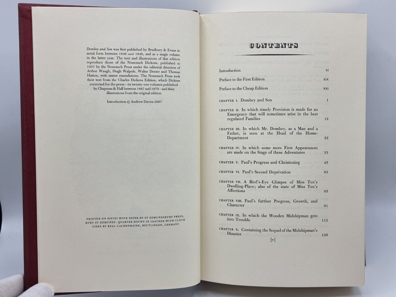 Dombey and Son Charles Dickens Leather Folio Society 1st Edition VGC - Etsy