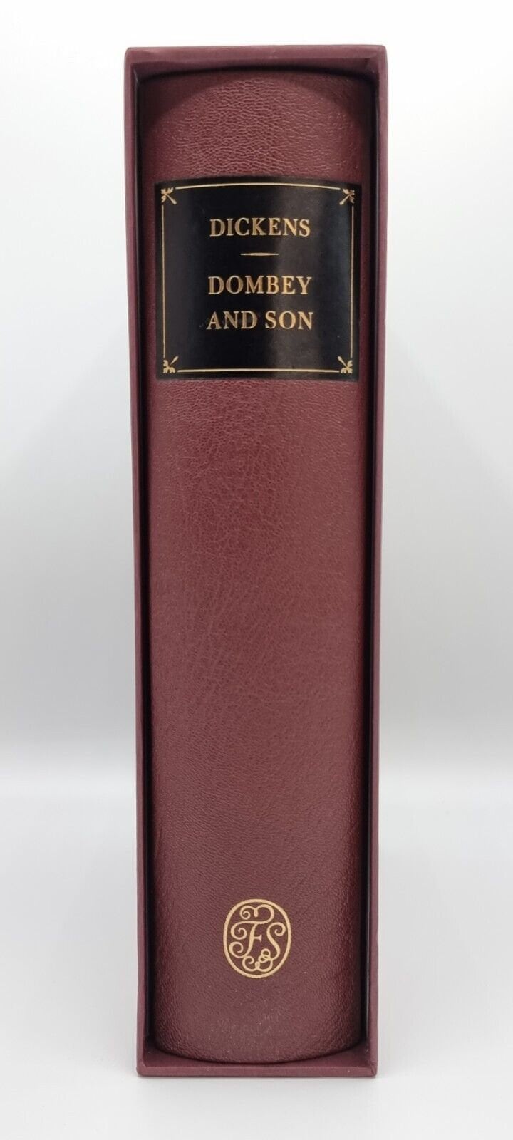 Dombey and Son Charles Dickens Leather Folio Society 1st Edition VGC - Etsy