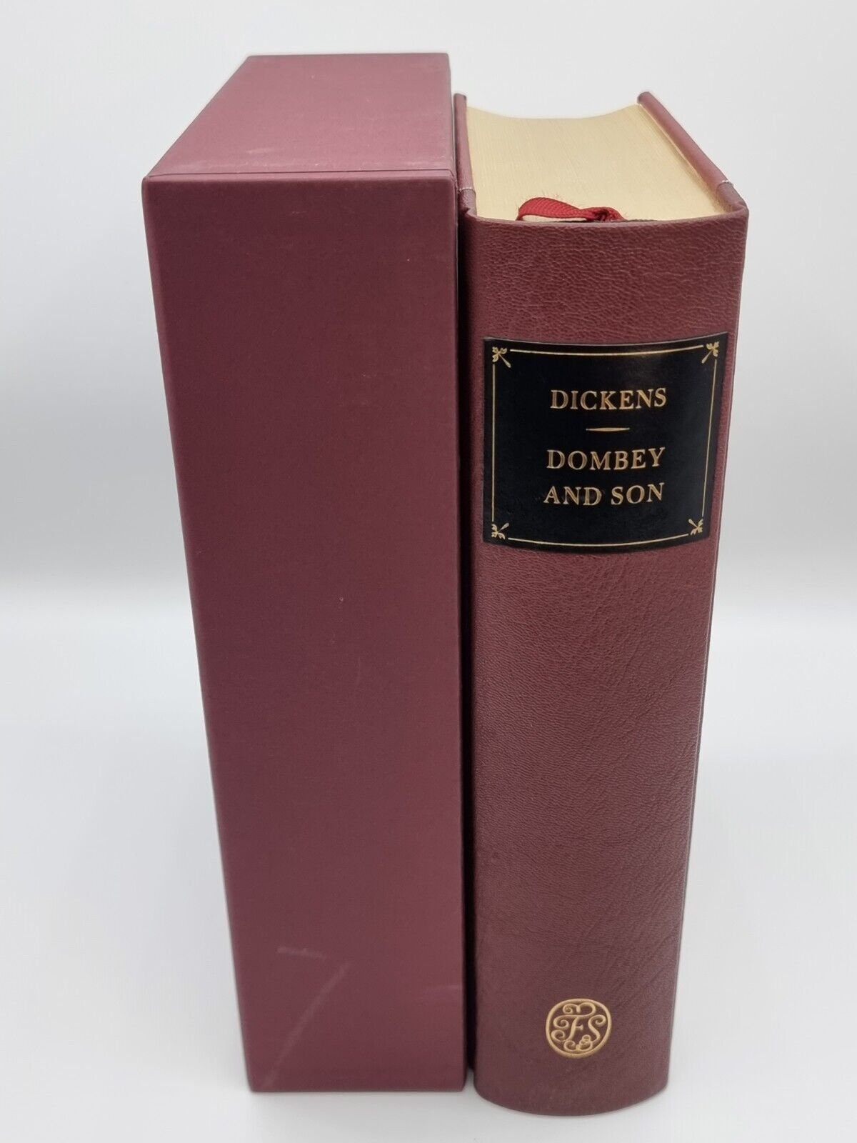 Dombey and Son Charles Dickens Leather Folio Society 1st Edition VGC - Etsy