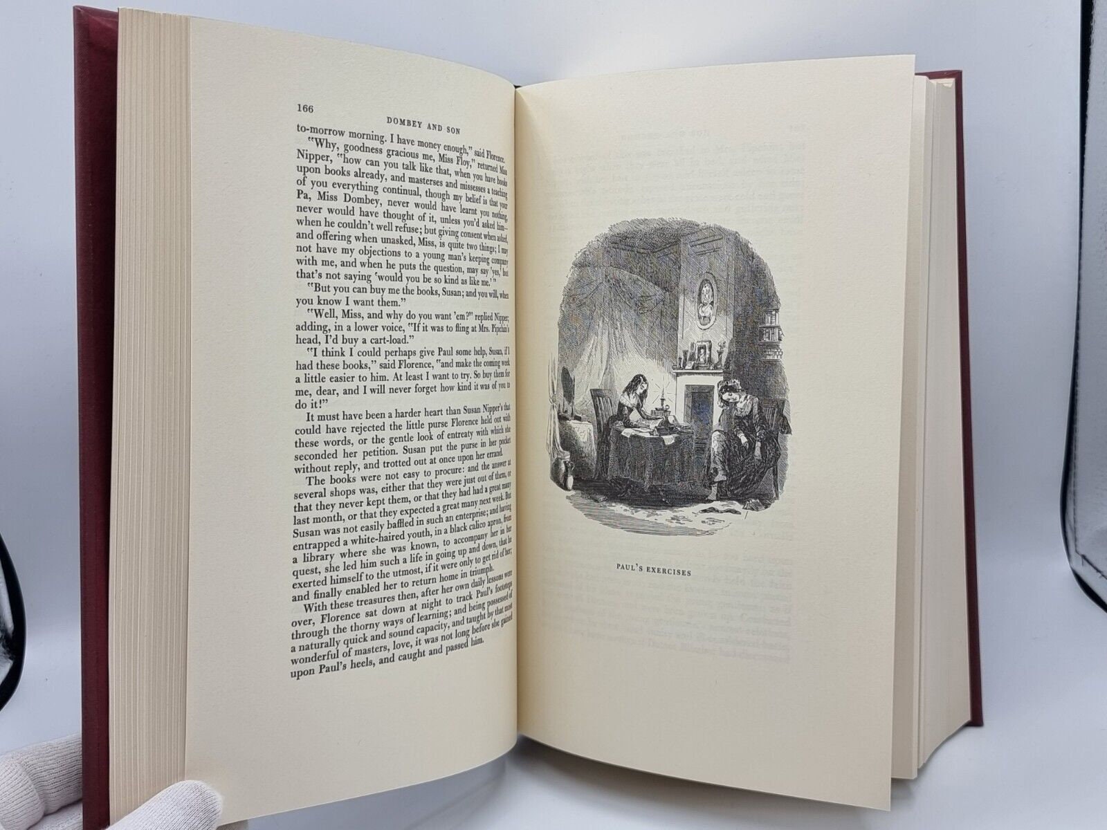 Dombey and Son Charles Dickens Leather Folio Society 1st Edition VGC - Etsy