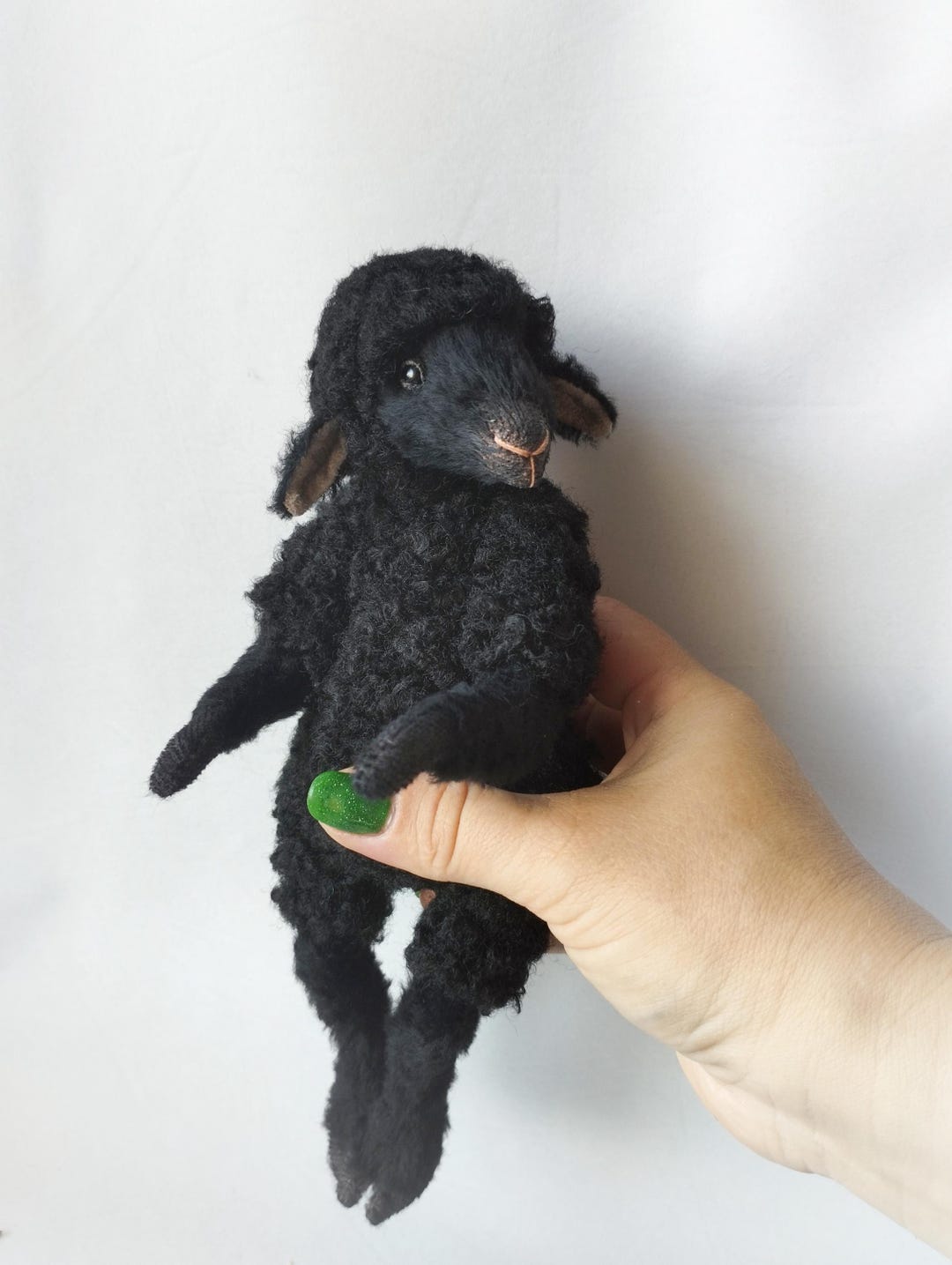 Black Sheep, Cute Plushie, Sheep Art Doll, Farm Animal, Stuffed Toys ...