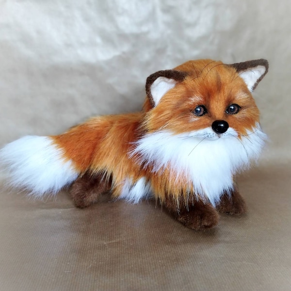 Red Fox Plush - Etsy