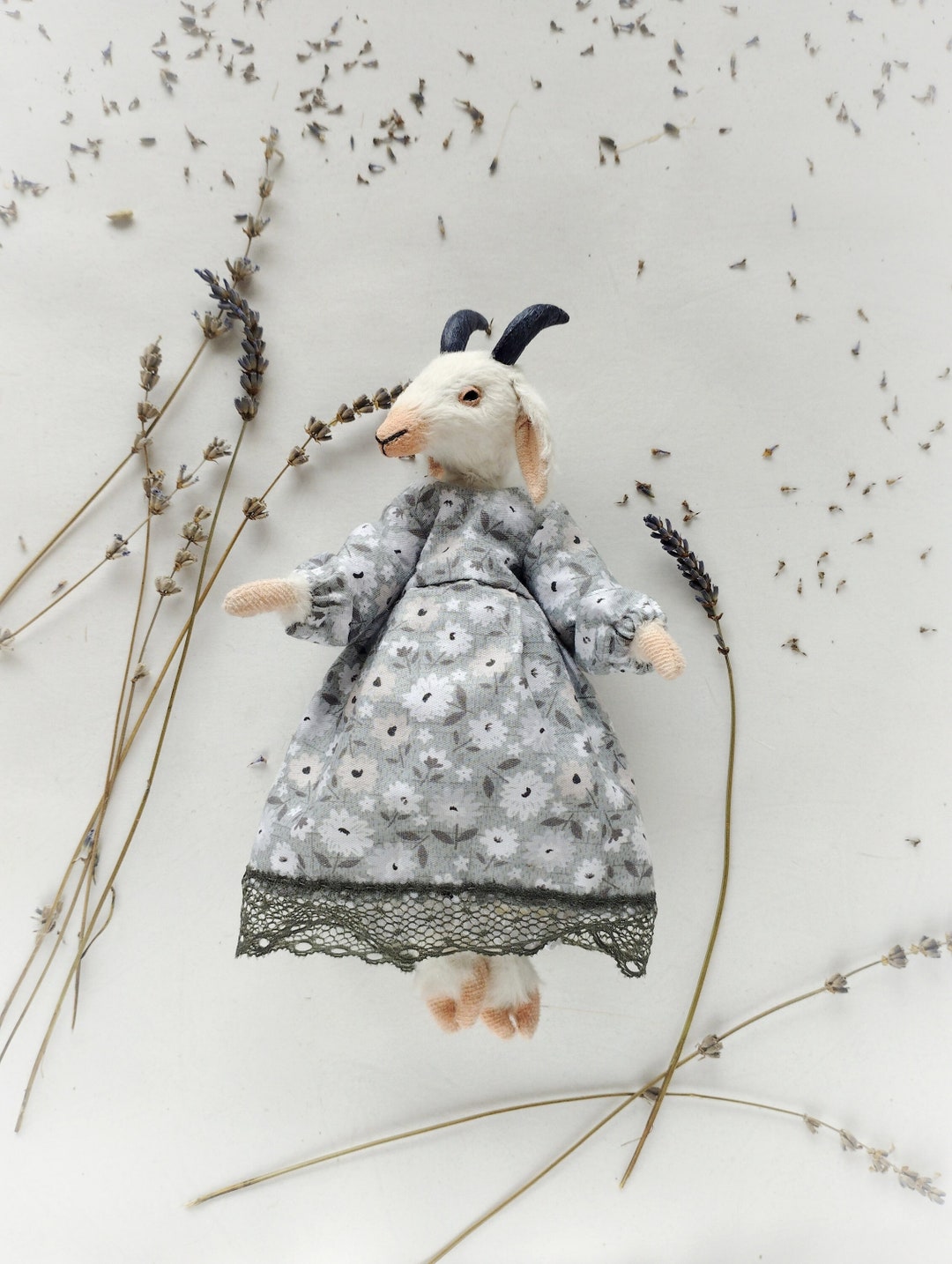 Handmade Plush Toy, Cute Goat, Goat Toy, Goat Decor, Goat Plush ...