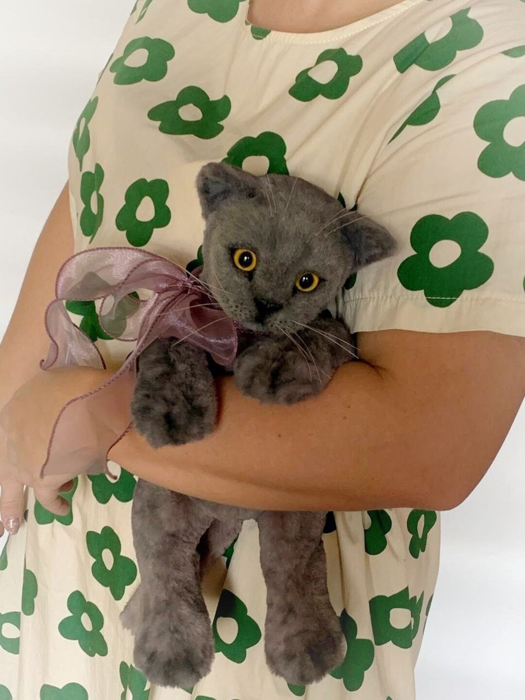 Realistic Plushie Pet, Cute Plush Cat, Personalized Stuffed Animal Toys ...
