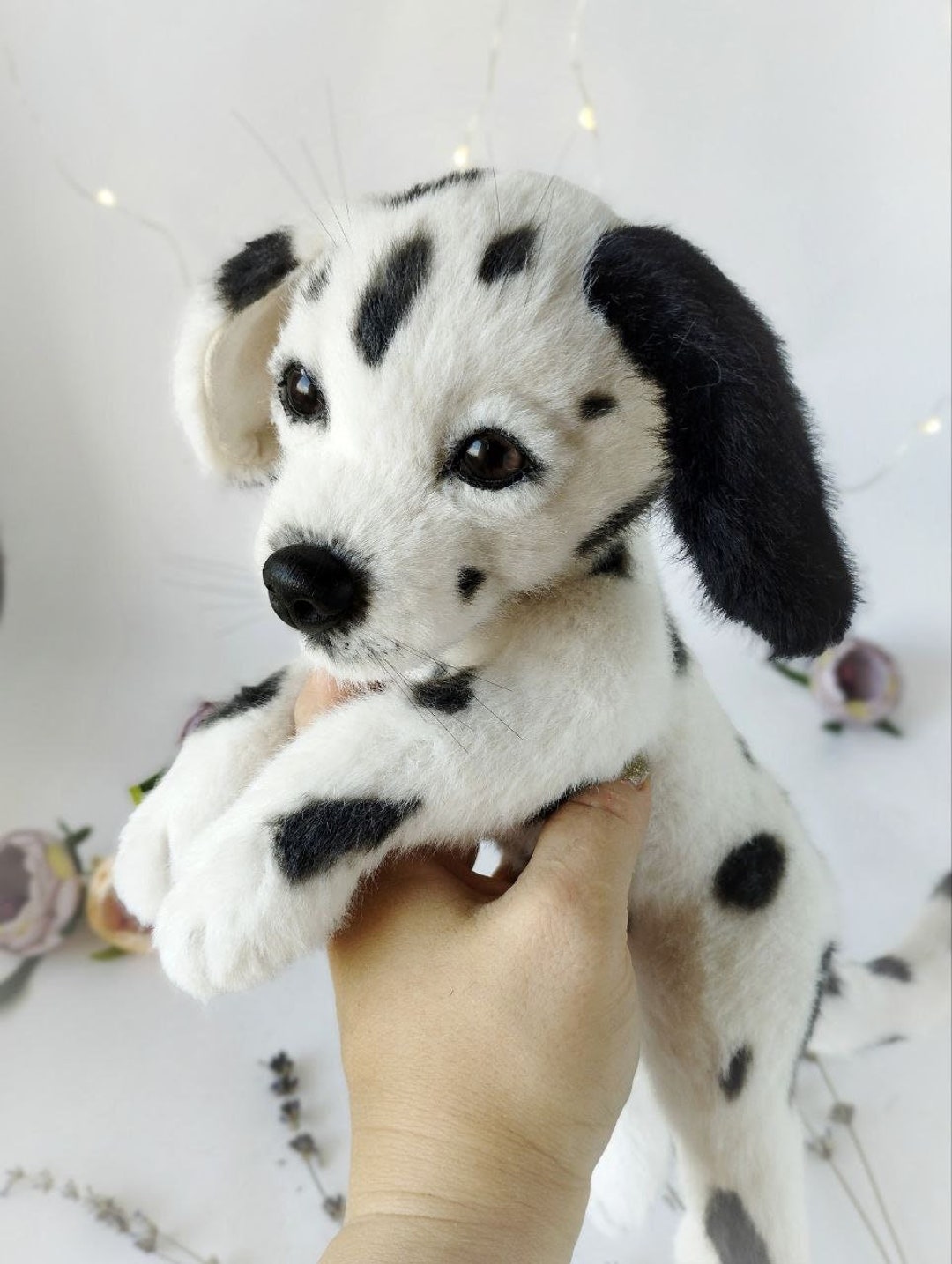 Made to Order!!!ooak Plush Puppy Toy - Custom Plush Dog, Dalmatian Soft ...