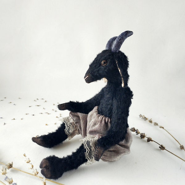 Stuffed Goat - Etsy