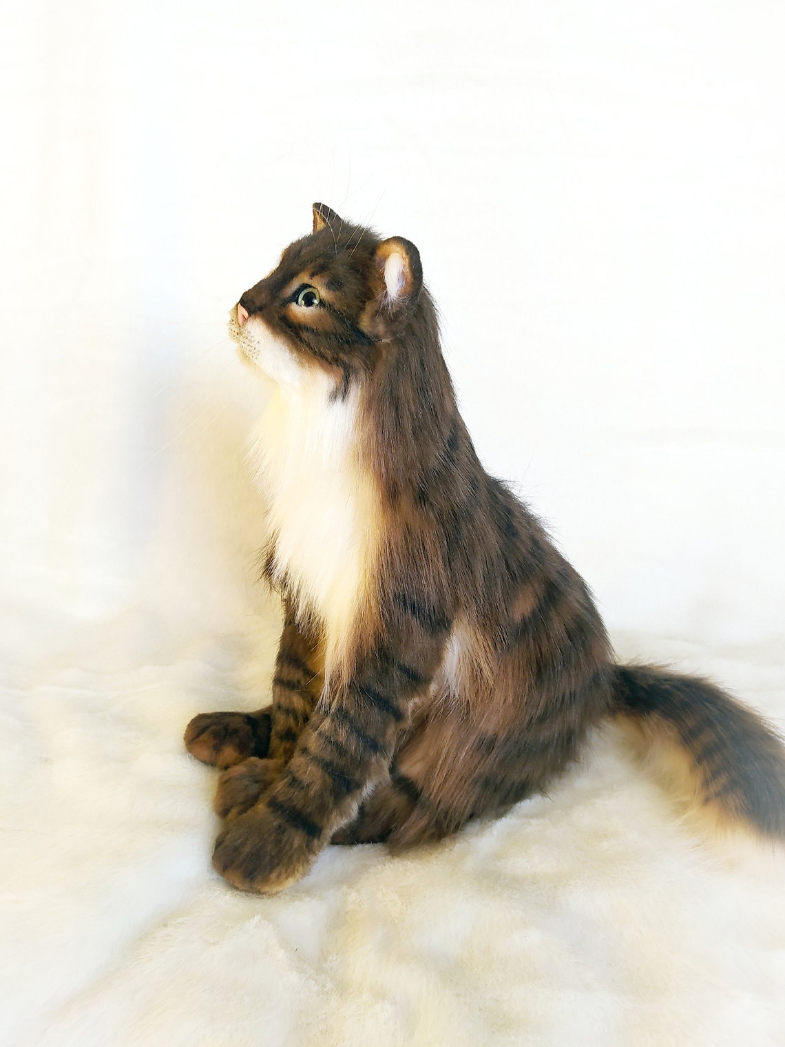 Realistic Cat Lifesize Plush Toy Toy With Soundstuff - Etsy
