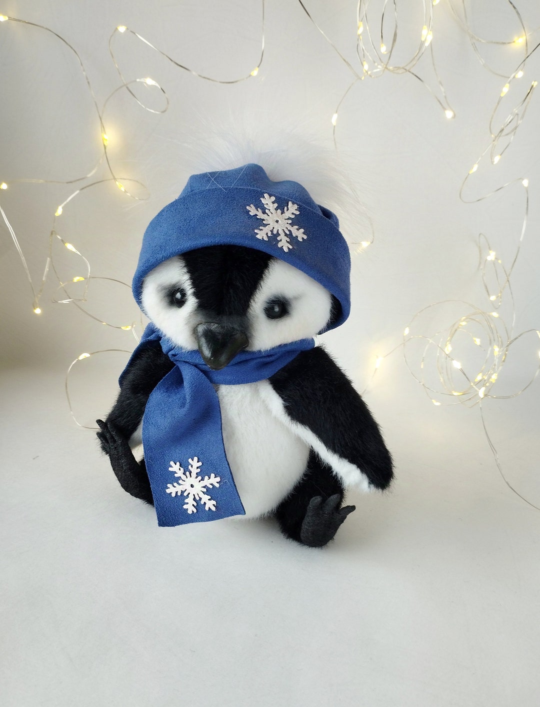 Black Penguin,penguin Handmade Plush Toy,realistic Animal Toy,teddy ...