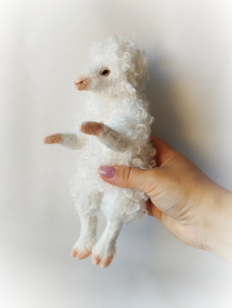 White Sheep Doll, Teddy Sheep, Plush Sheep, Stuffed Animals,sheep Art ...