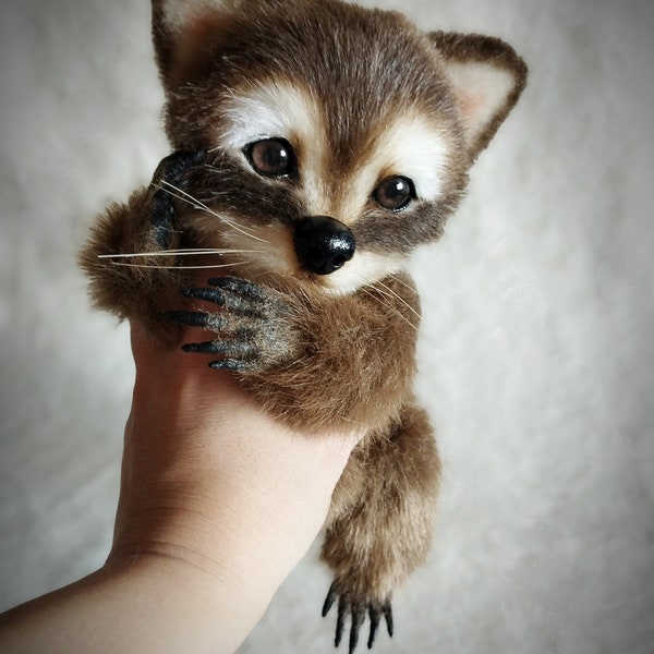 Raccoon Plush - Etsy