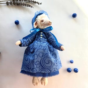 Plush Sheep Art Doll, Ram, Teddy Sheep, Plush Sheep, Stuffed Animals ...