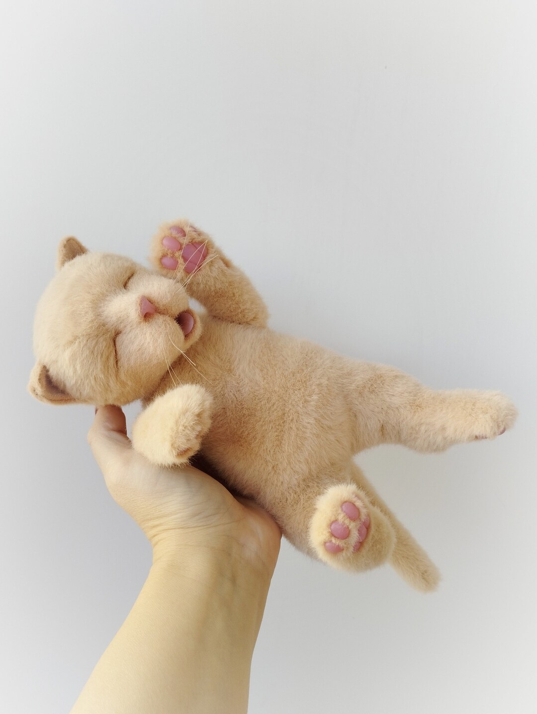 Newborn Plush Kitten,realistic Kitten,plush Kitten,custom Pet Plush,cat ...