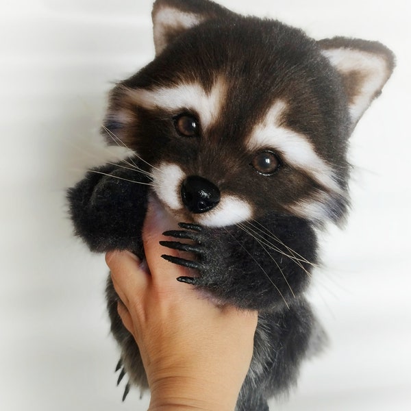 Raccoon Toy - Etsy