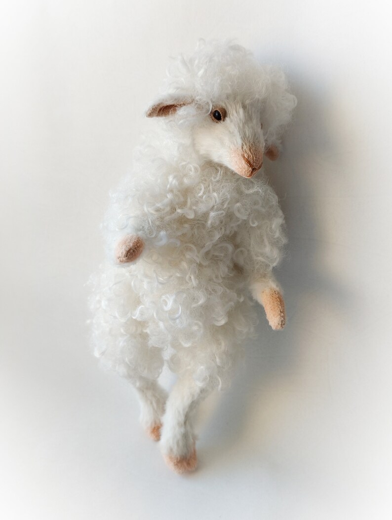 White Sheep Doll, Teddy Sheep, Plush Sheep, Stuffed Animals,sheep Art ...
