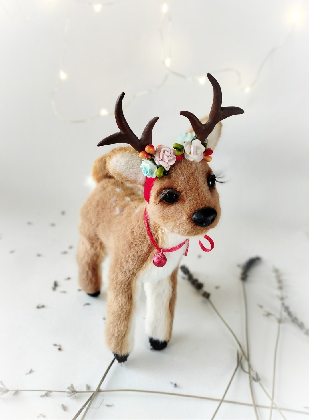 Fawn Plush , Realistic Fawn, Stuffed Animal, Custom Fawn Plush, Fawn ...