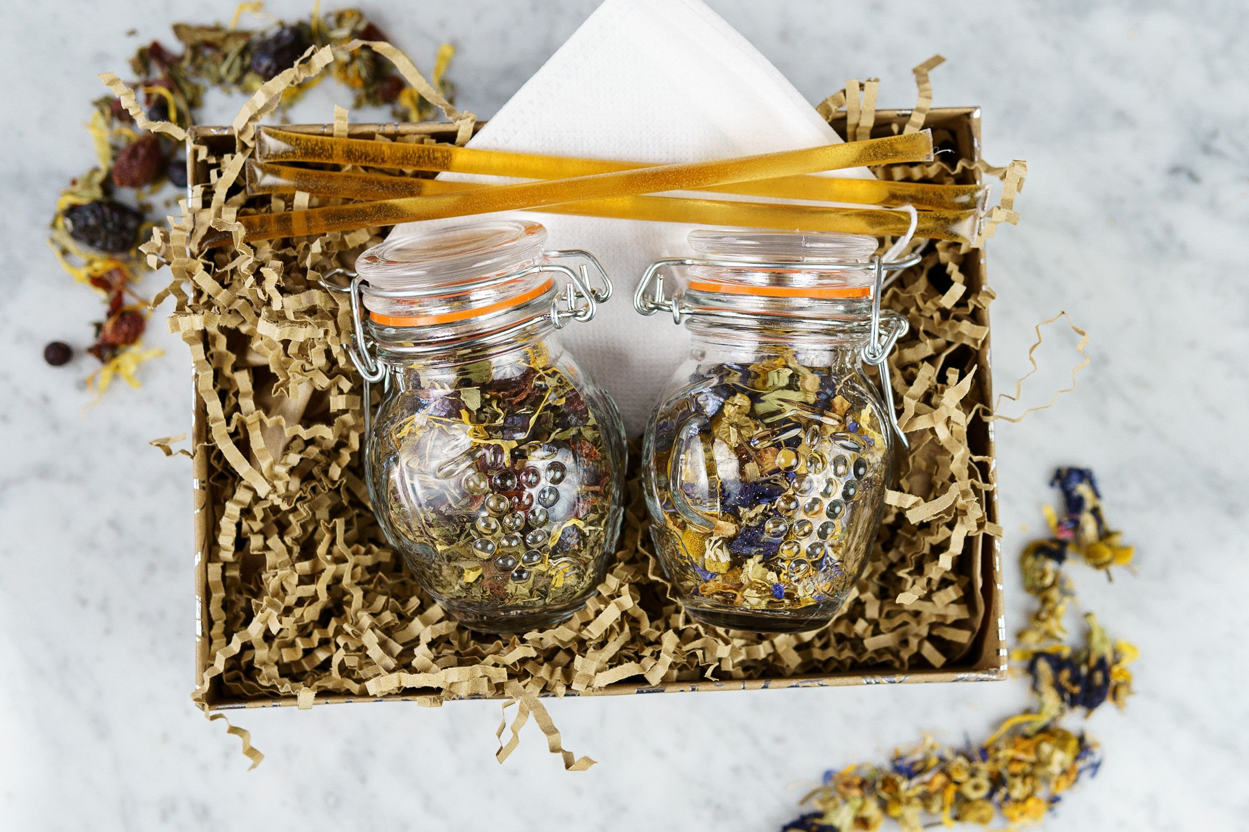Herbal Tea Gift Set, Limited Edition Tisane Gift Set, Caffeine Free ...