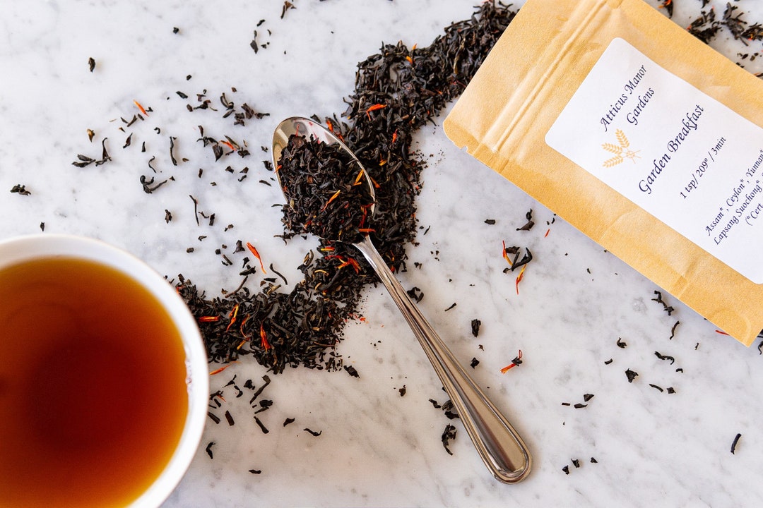 Breakfast Blend, Black Tea, Garden Breakfast, Loose Leaf, Organic - Etsy