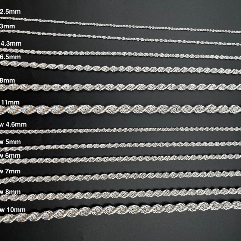 Silver Chain 19.5 - Etsy