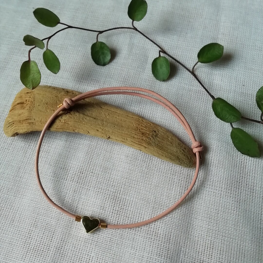 Filigree Bracelet With Heart / Friendship Bracelet / Girlfriend / Best ...