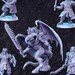 Werebat Mini Dnd Tabletop RPG Miniature D&D Figurines Pathfinder ...