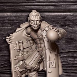 Alchemist Explorer Mini Dnd Tabletop RPG Miniature D&D Figurines ...