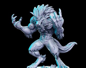 Wolfman Mini Dnd - Etsy
