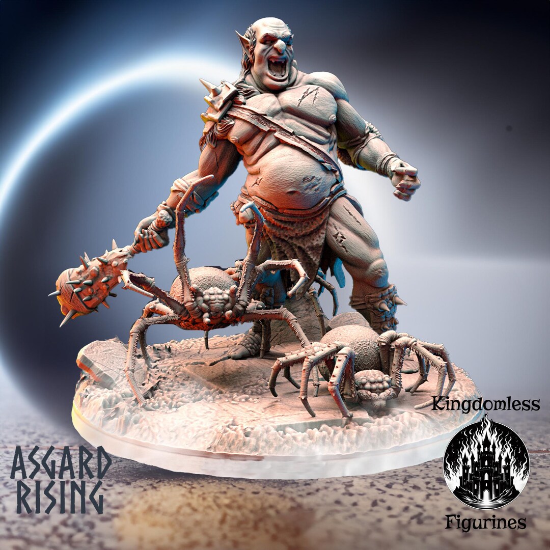 Siegruth Lord of Spider Cave: Asgard Rising Dnd Miniature - Etsy