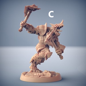 Dnd Dragonkin Warrior Mini | Tabletop RPG Miniature | D&D Figurines ...