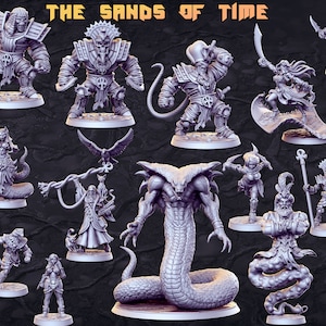 Medusa Snake Goddess Dnd Miniature | Tabletop RPG Dnd Mini | D&D ...