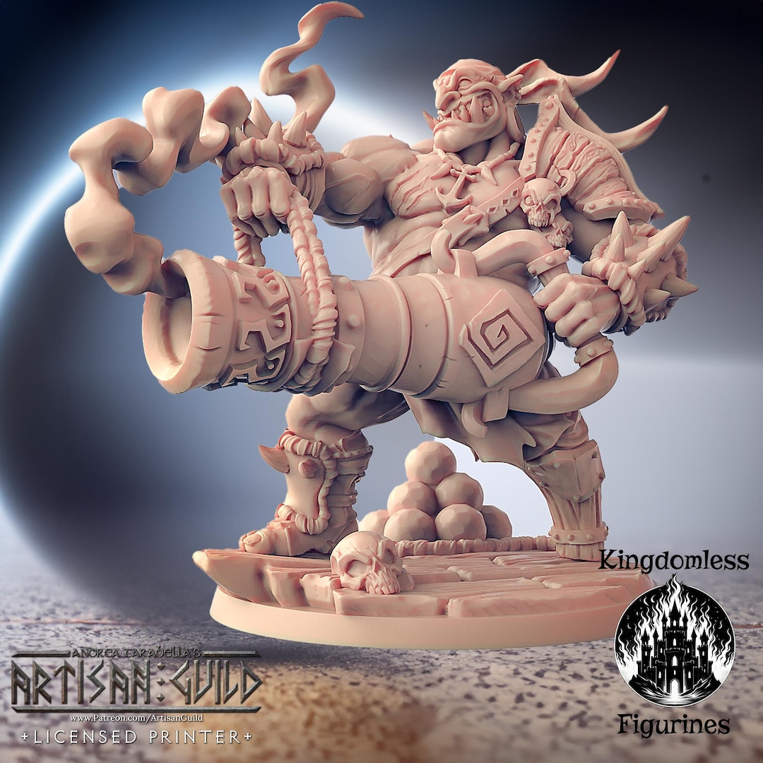 Ogre Champion Dnd Miniature | Tabletop RPG Dnd Mini | D&D Figurines for ...