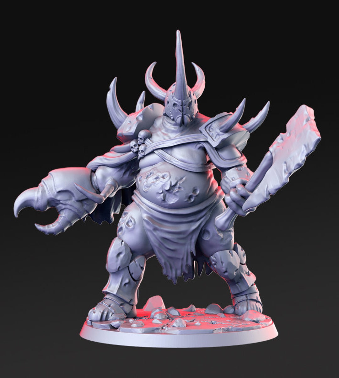 Demon Gladiator Dnd Miniature Dnd Tabletop RPG Mini D&D Figurines ...