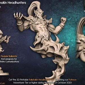 Dnd Djinn Male Mini Genie Tabletop RPG Miniature D&D Figurines ...