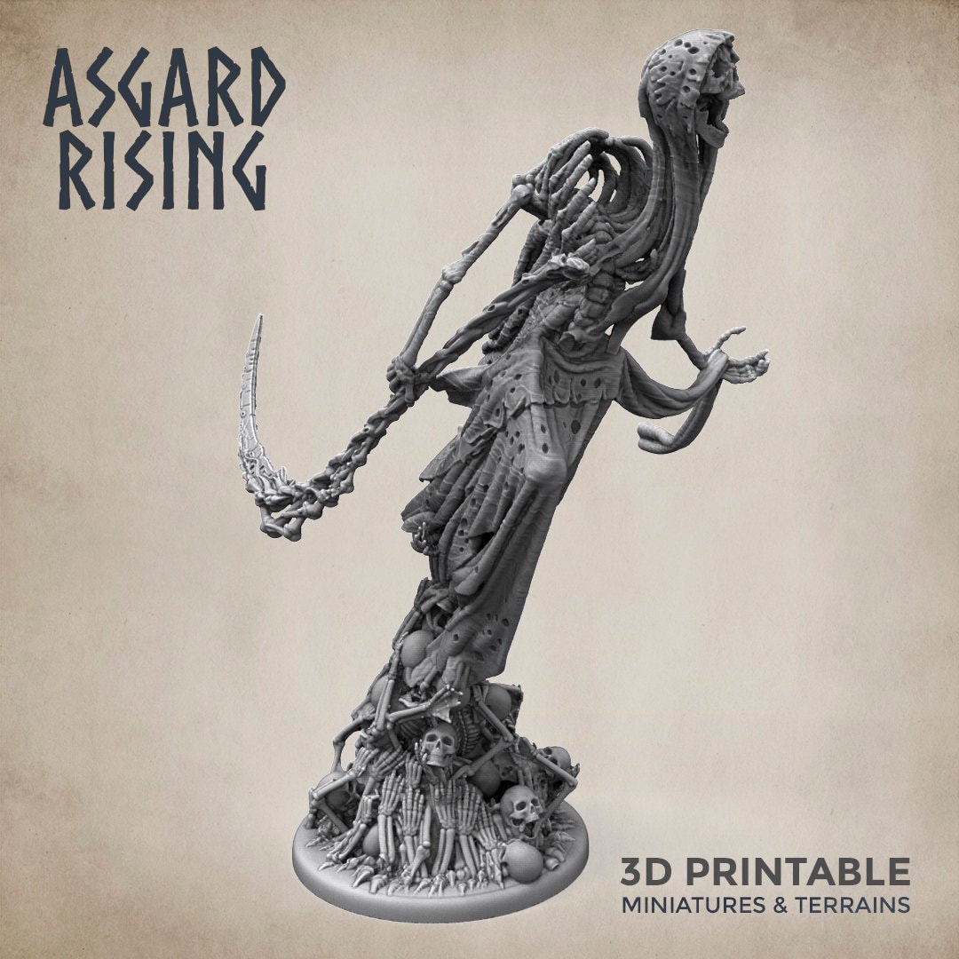 Dnd Undead Spirit Boss Mini Tabletop RPG Miniature D&D Figurines ...