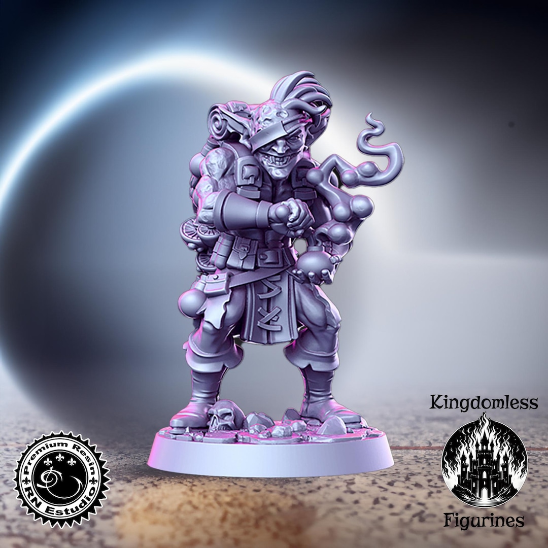 Goblin Alchemist Dnd Mini | Tabletop RPG Miniature | D&D Figurines ...
