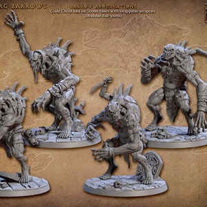Undead Abomination Dnd Miniature | Tabletop RPG Dnd Mini | D&D ...